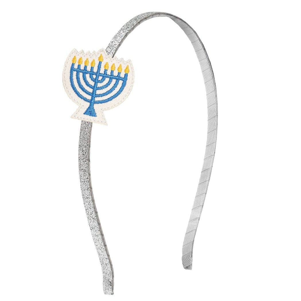 Kids' Menorah Hanukkah Headband