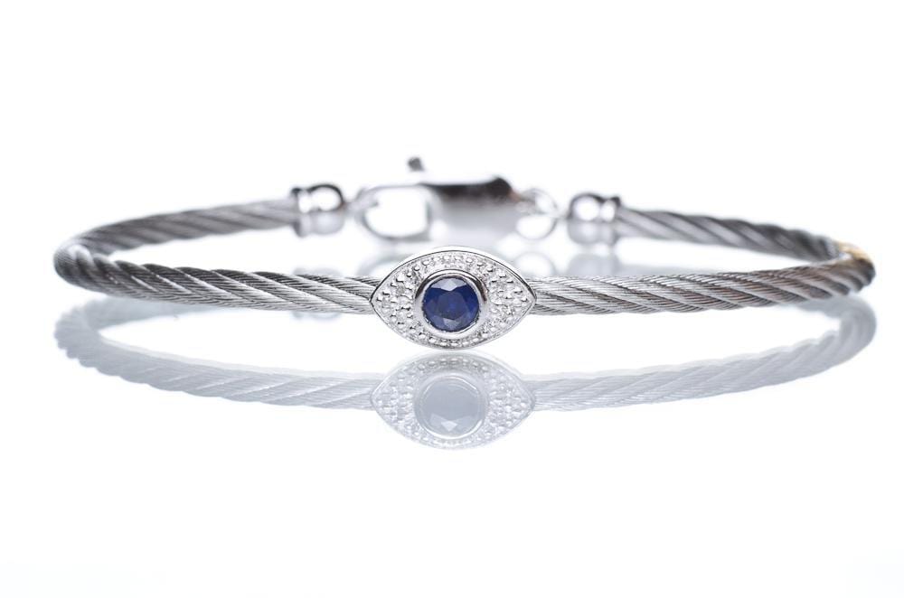 Evil eye bangle bracelet store