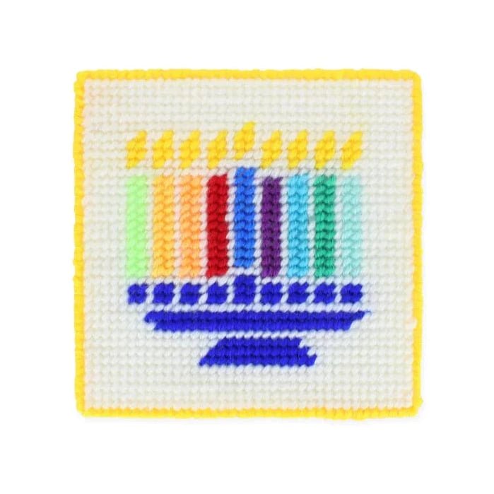 Menorah Cross Stitch Kit