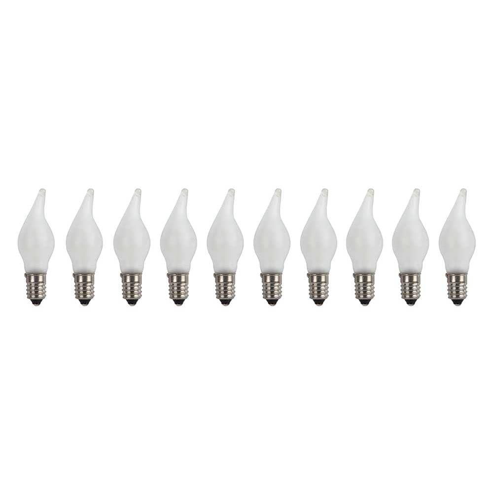 Flame Shaped Menorah Bulbs