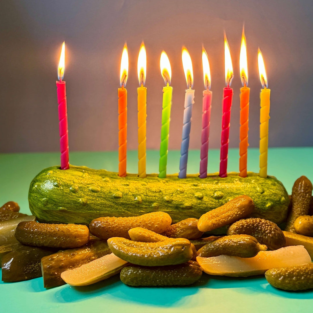 Handmade Pickle Menorah | ModernTribe