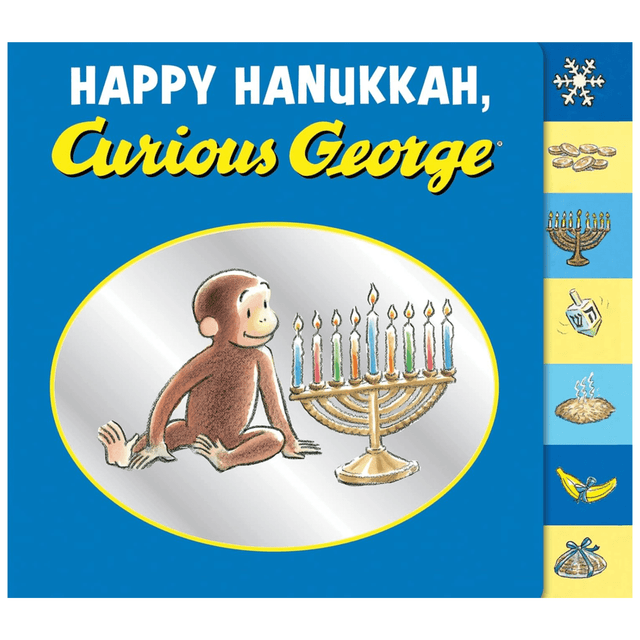 Happy Hanukkah, Curious George - Board Book