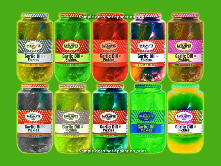 Ba-Tampte Pickles Pop Art Print