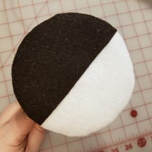 Black and White Cookie Headband