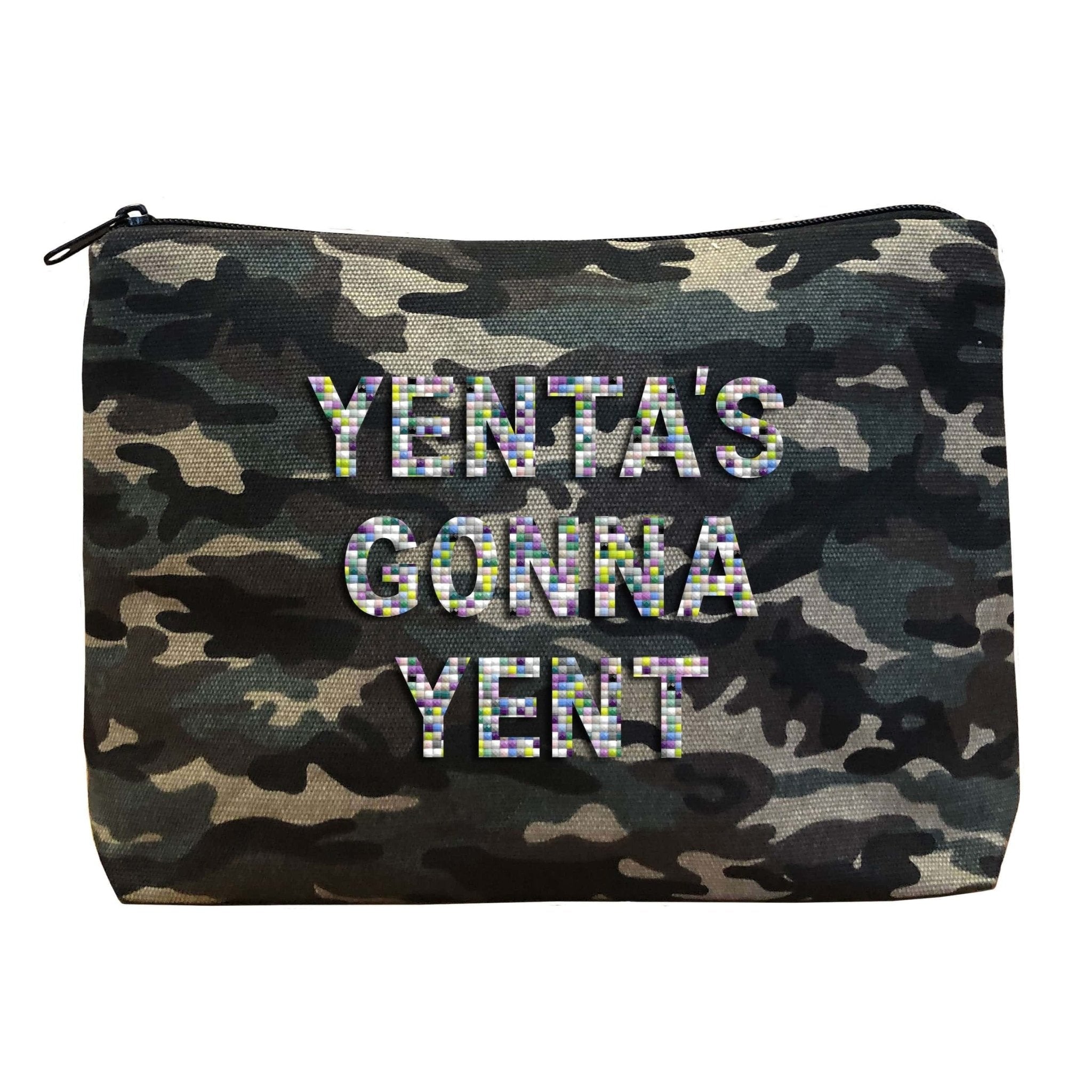 Yenta's Gonna Yent - Confetti Clutch