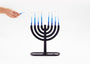 Cast Iron Menorah - Black | ModernTribe