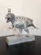Menorasaurus Rex in Silver