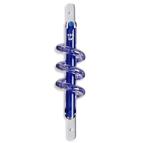 Shardz Smash Glass Entwined Mezuzah