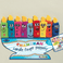 Hanukkah Candle Finger Puppets - Set of 9