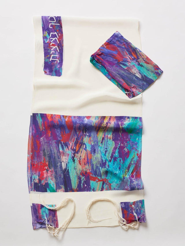 Mayan Silk Tallit by Advah Designs