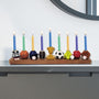 Sports Hand-Painted Menorah