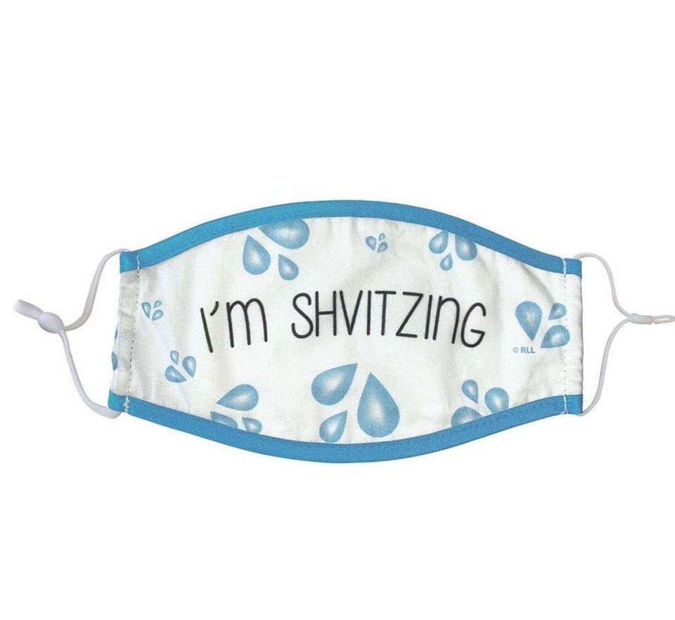 I'm Shvitzing Face Mask - 100% Cotton