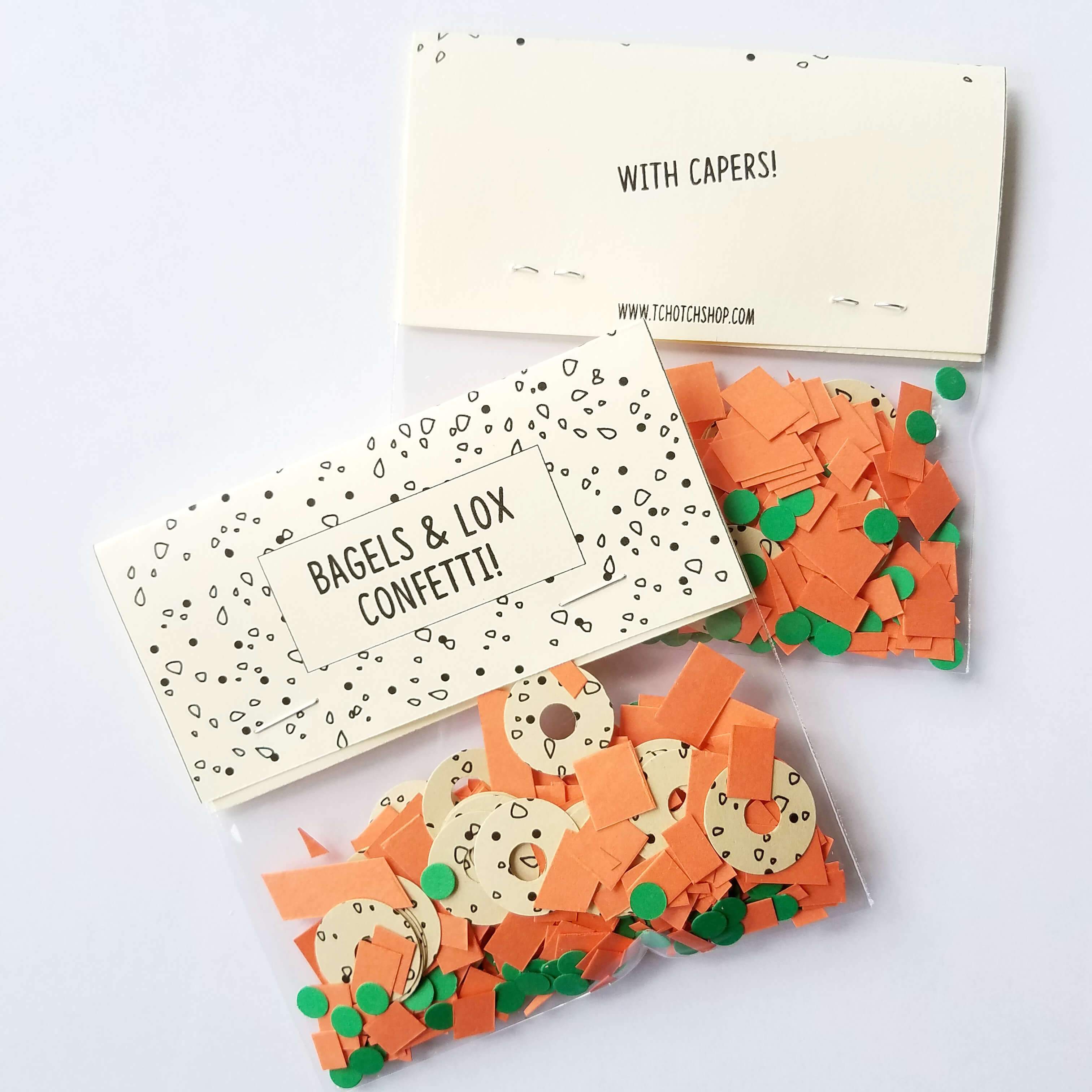 Bagel and Lox Confetti
