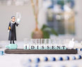 RBG "I Dissent" Ruth Bader Ginsburg Menorah - Candle or Oil