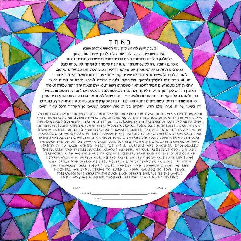 What is a Ketubah? | Ketubahs for Your Jewish Wedding