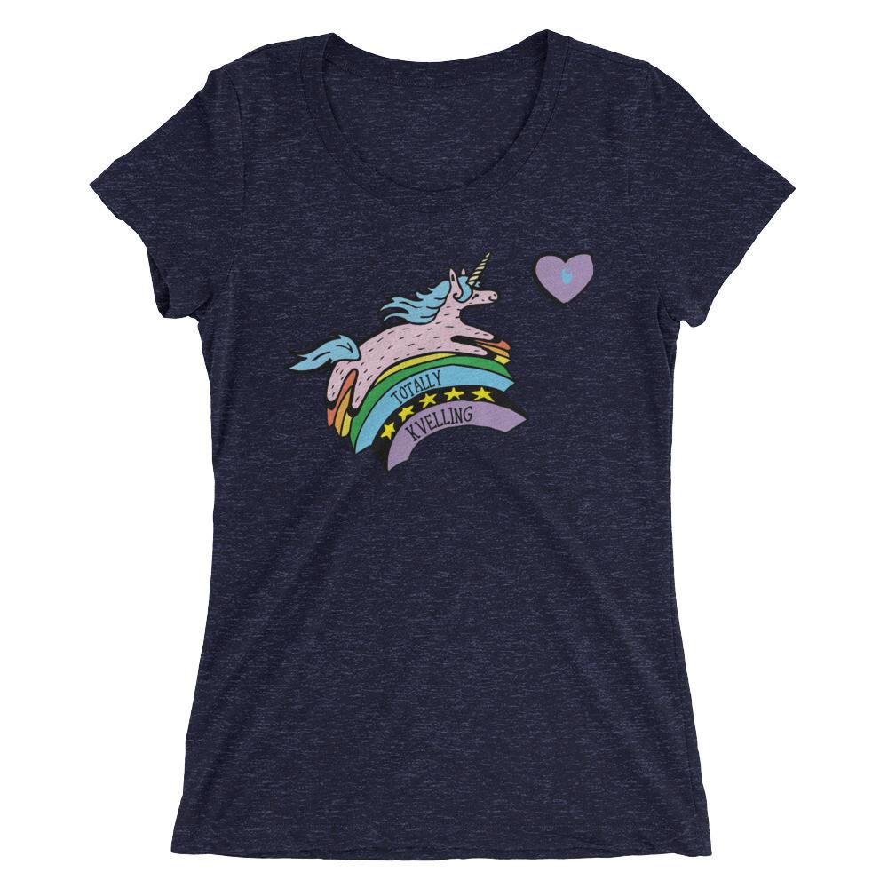 Jewnicorn Totally Kvelling Ladies' T-Shirt - Choice of Color