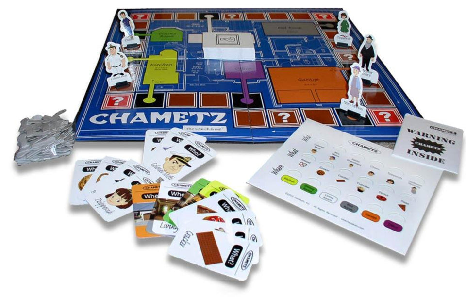 Chametz: The Search is On (Like Clue For Passover!)